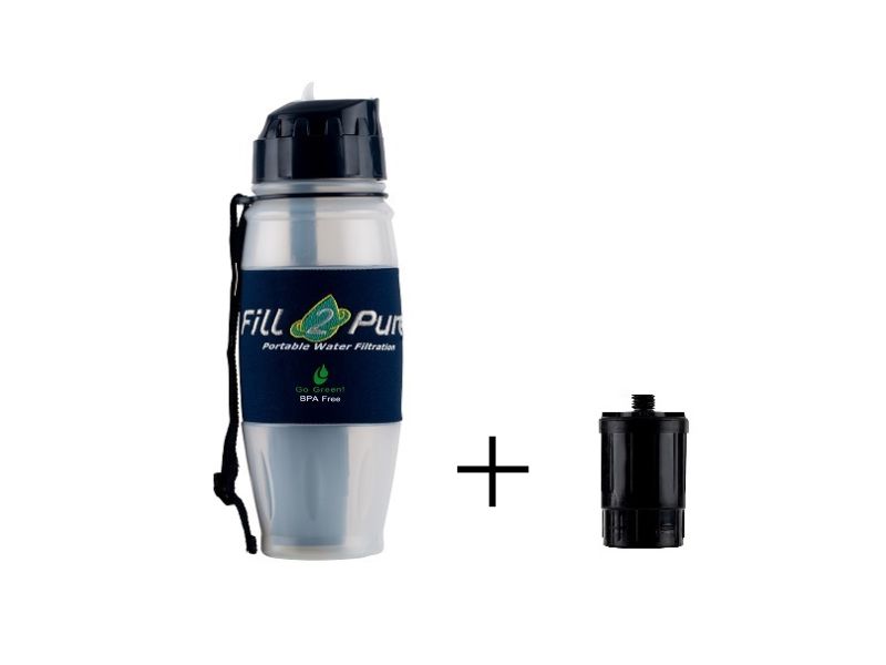 800ml ADVANCED Filter Bottle + 1 x Filter Bundle (Save 10%)